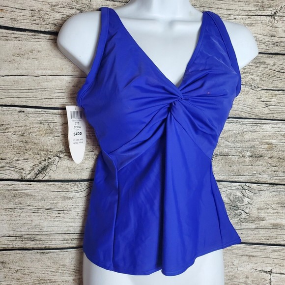 Sunsets | Swim | Sunsets Blue Tankini Size 34dd | Poshmark